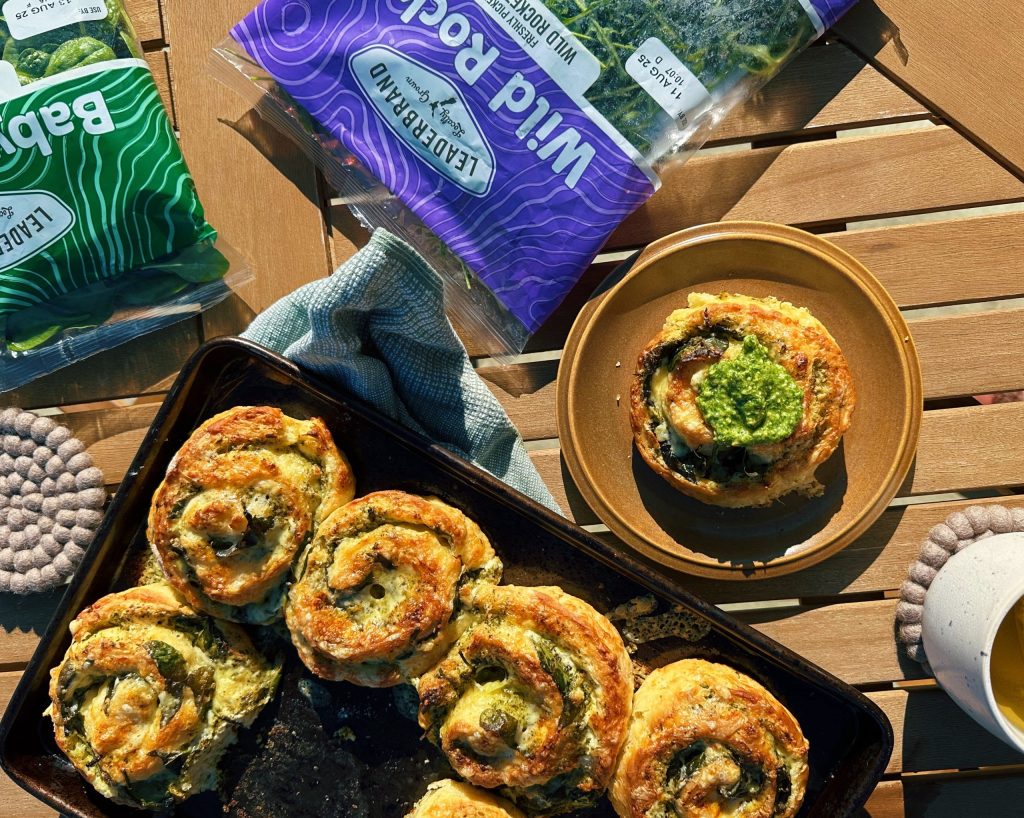 WILD ROCKET PESTO SCONE SCROLLS - LeaderBrand