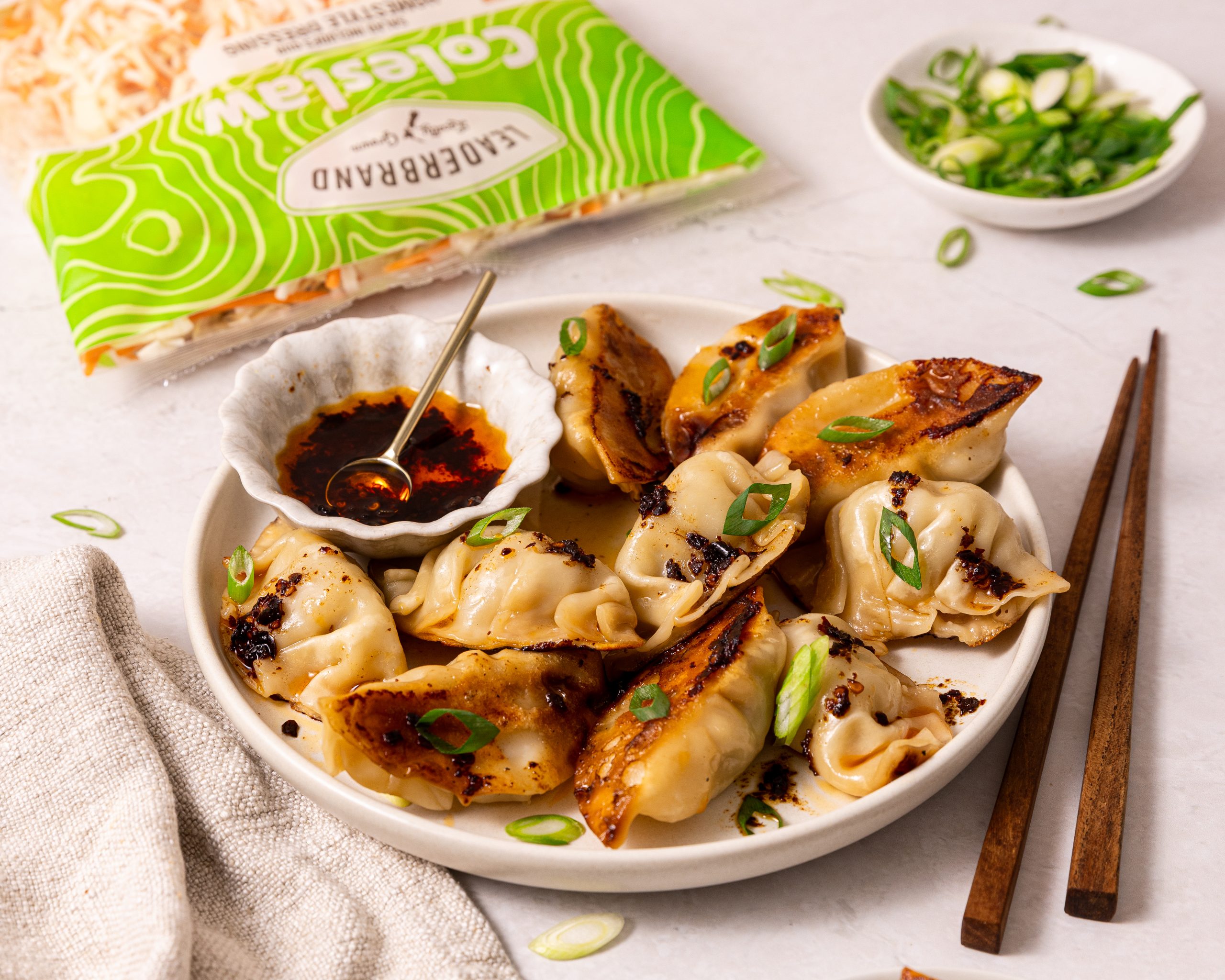 PORK AND CABBAGE DUMPLINGS - LeaderBrand